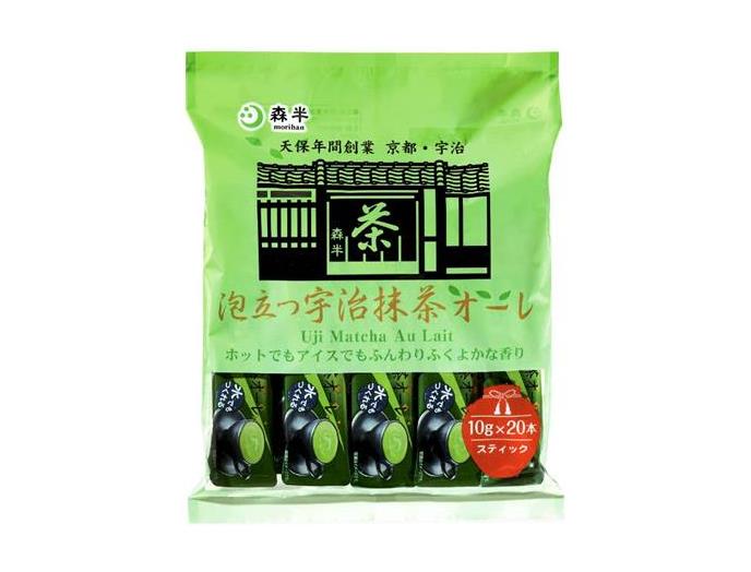 おおさかパルコープ・よどがわ市民生協 11月2回（PC） 商品詳細 森半 泡立つ宇治抹茶オーレ