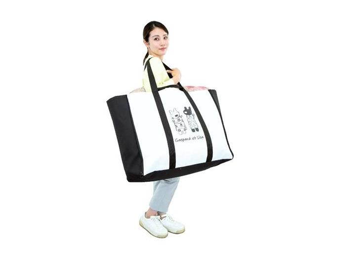 京都生活協同組合 7月1回（PC） 商品詳細 eリサとガスパール お布団も入る大きなランドリーバッグ